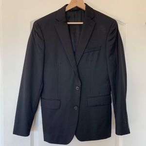 Bar III Suits & Blazers | Charcoal Gray Wool Notch Collar Blazer 42s ...